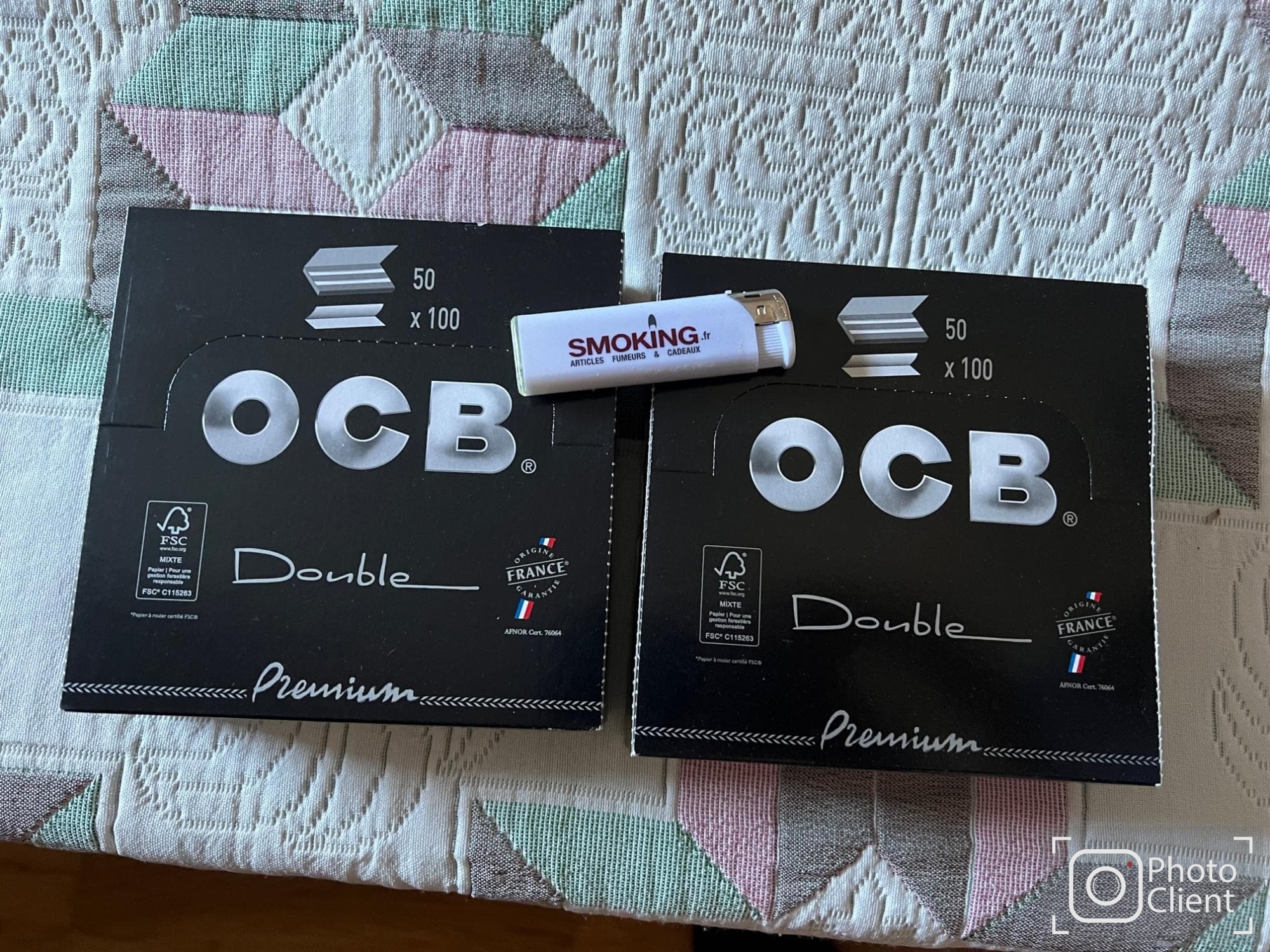 Papier à rouler OCB Premium x50 - 34,90€